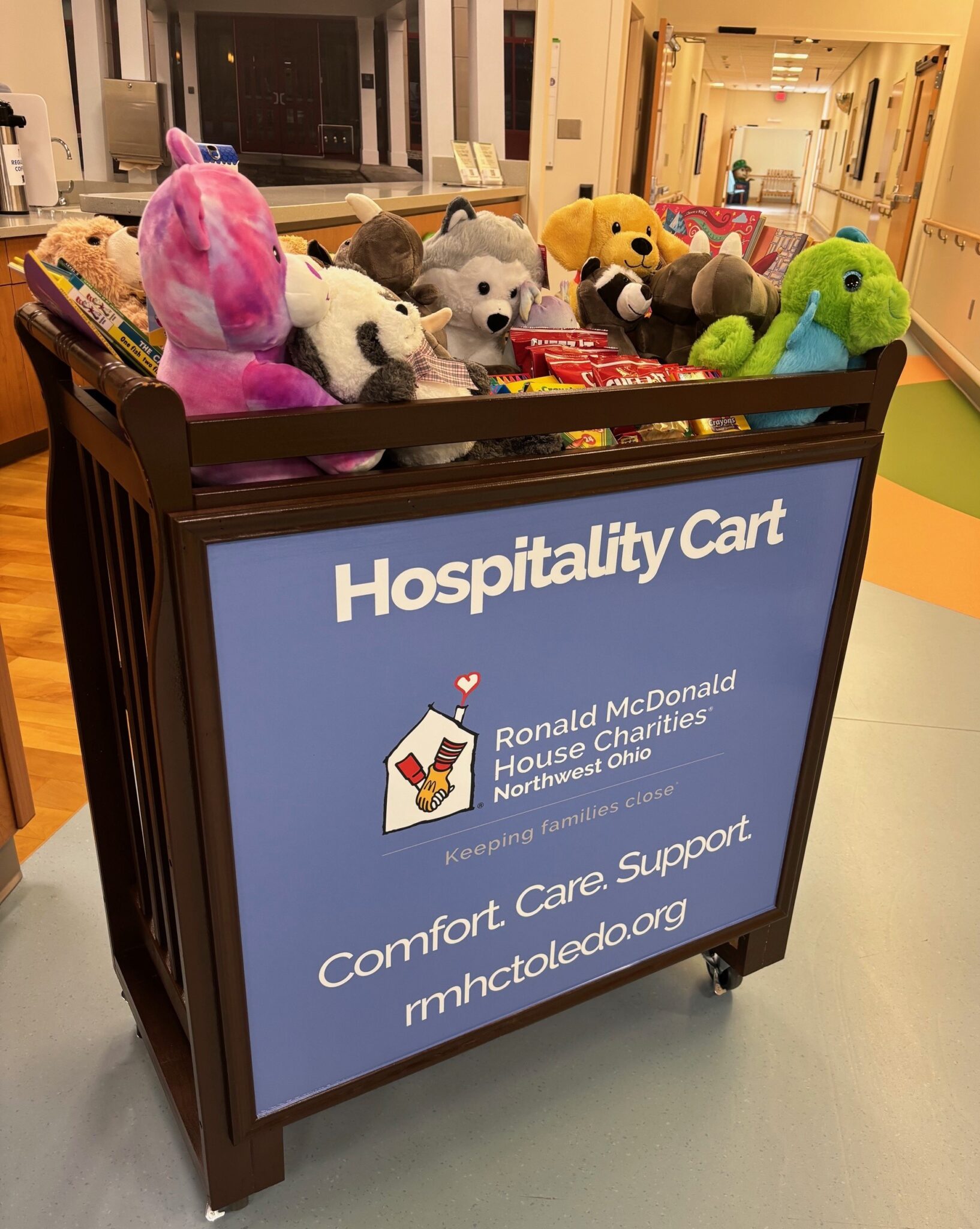 Ronald McDonald Hospitality Cart