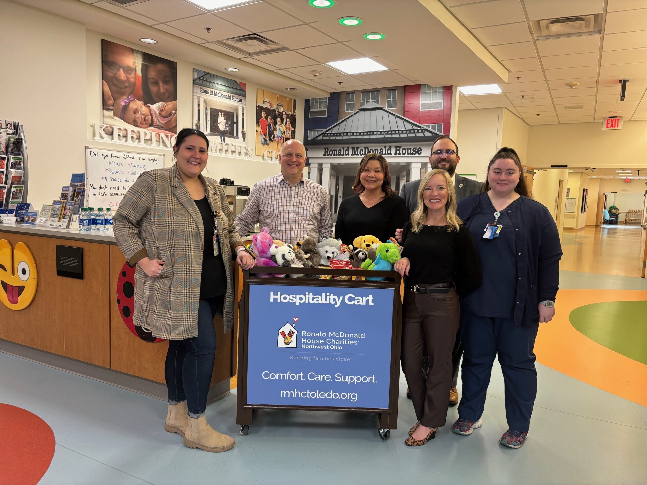 Ronald McDonald Hospitality Cart